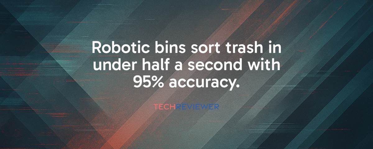Smart Bins Use AI to Tackle Global Plastic Waste - TechReviewer