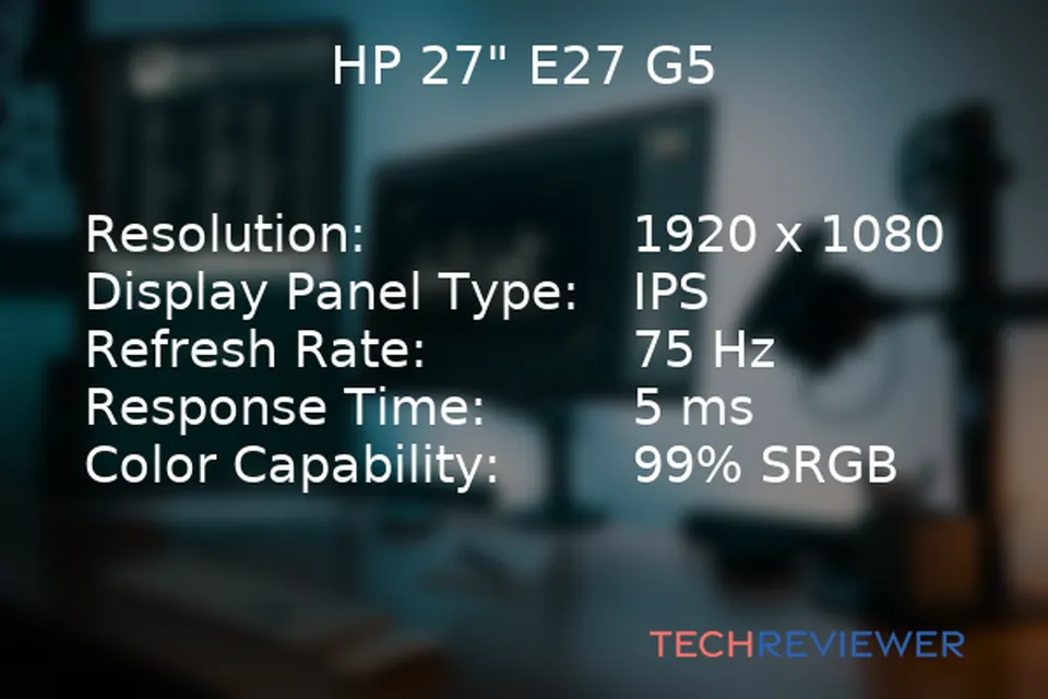 Is the HP 27" E27 G5 Good for Gaming? - TechReviewer