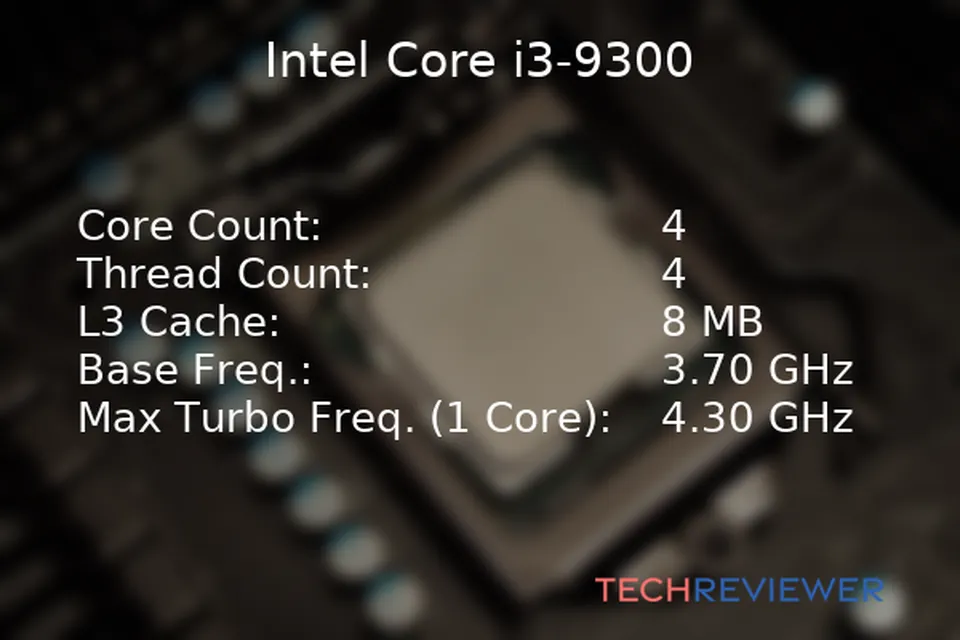 Is the Core i3-9300 CPU Good for Gaming? - TechReviewer