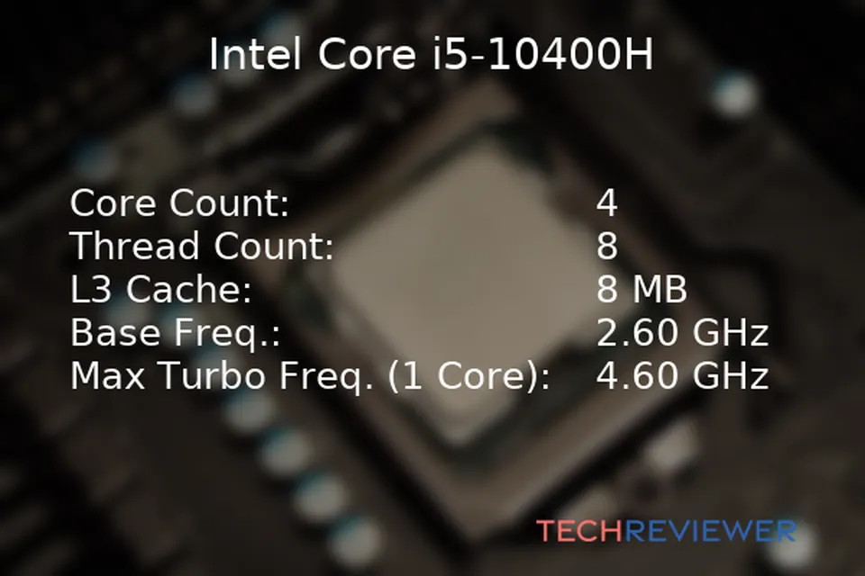 Is the Core i5-10400H CPU Good for Gaming? - TechReviewer