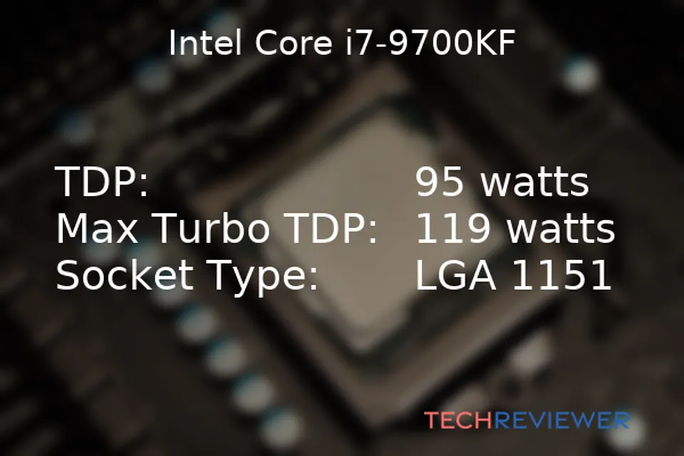 What Is the TDP of the Core i7-9700KF CPU? - TechReviewer