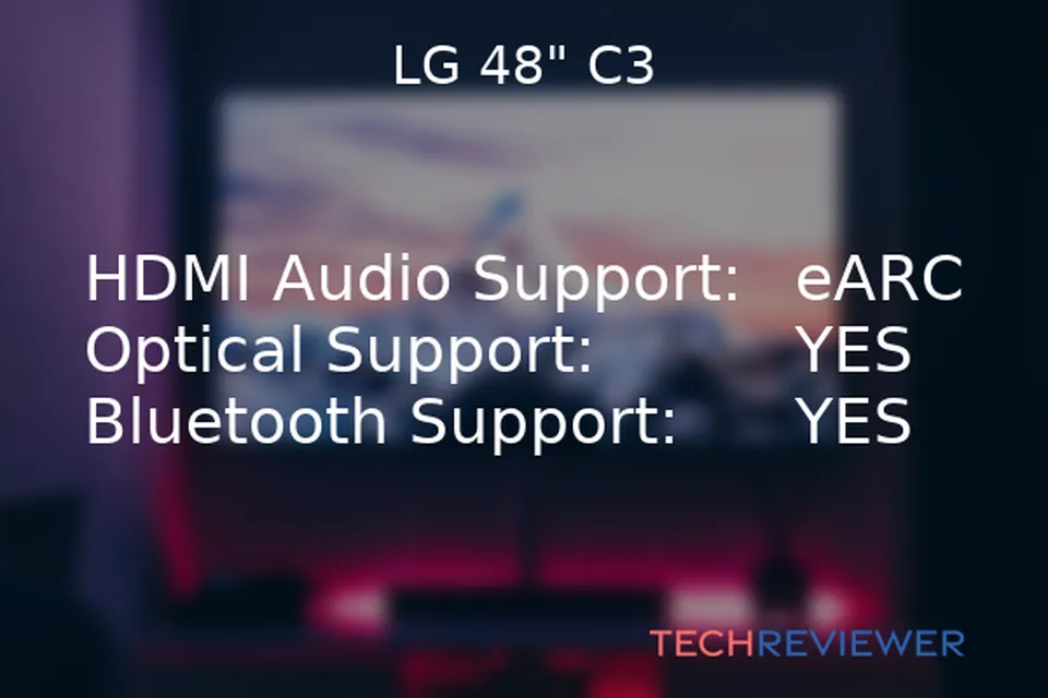 Best Soundbars for the LG 48" C3 TV - TechReviewer