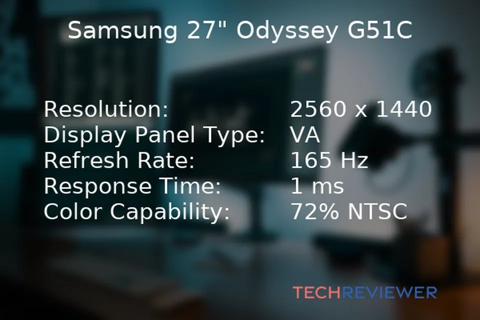 Is the Samsung 27" Odyssey G51C Good for Gaming? - TechReviewer