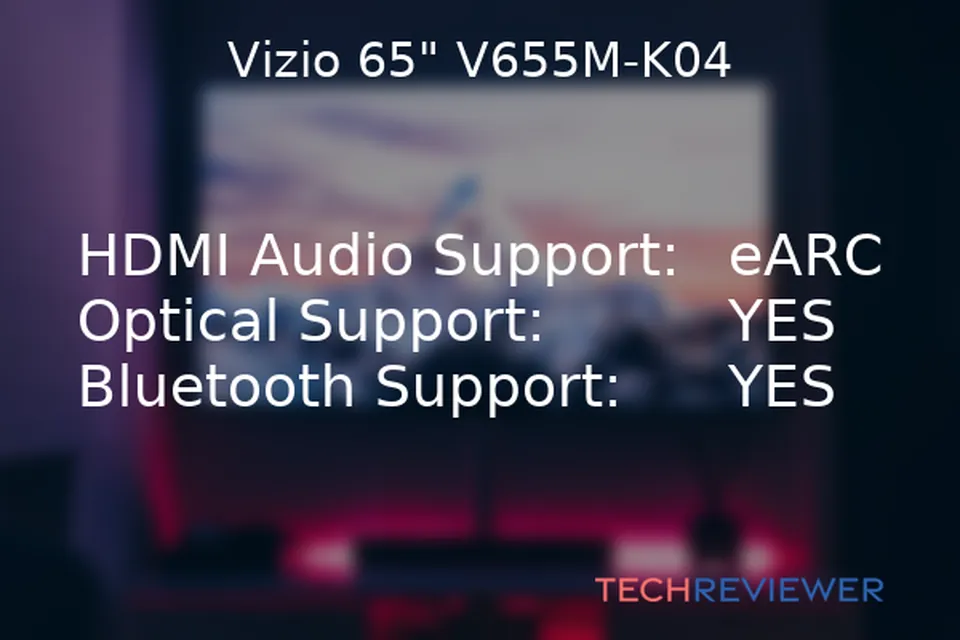 Best Soundbars for the Vizio 65" V655M-K04 TV - TechReviewer