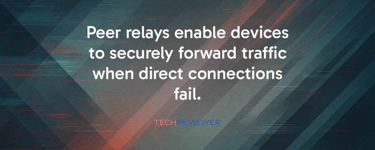 Tailscale Peer Relays Unlock Near-Direct Speeds in Restricted Networks