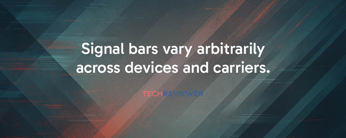 Phone Signal Bars Lie to Users About Real Connectivity - TechReviewer