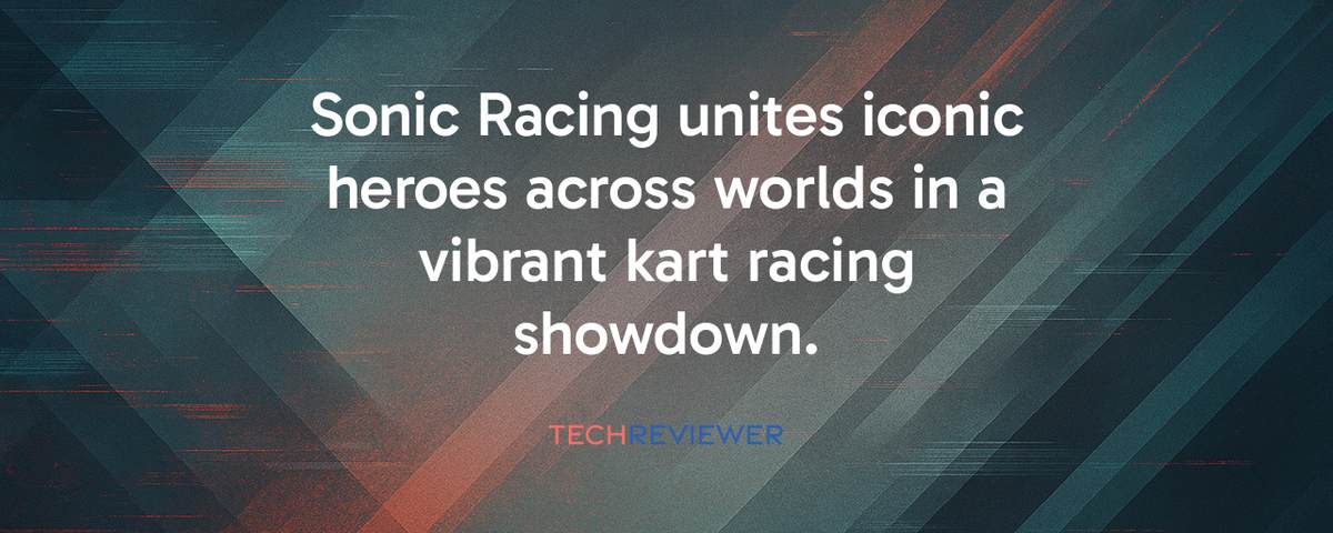 Sonic Racing CrossWorlds Unites Sonic and SpongeBob in Epic Races