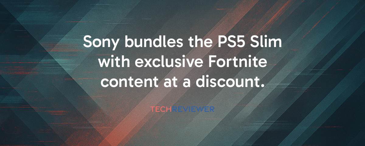 Fortnite's PS5 Bundle Brings Exclusive Flair to Black Friday